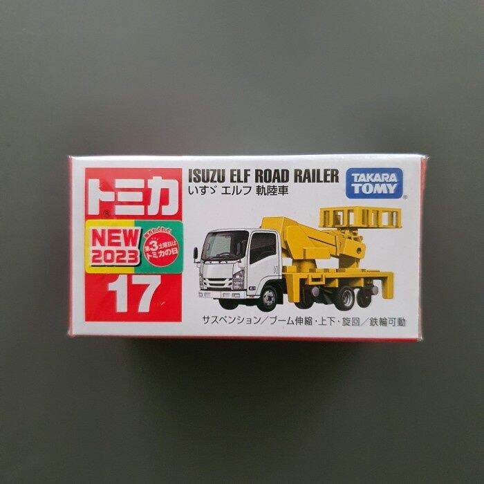 Tomica 17 Isuzu Elf Road Railer | Lazada Indonesia