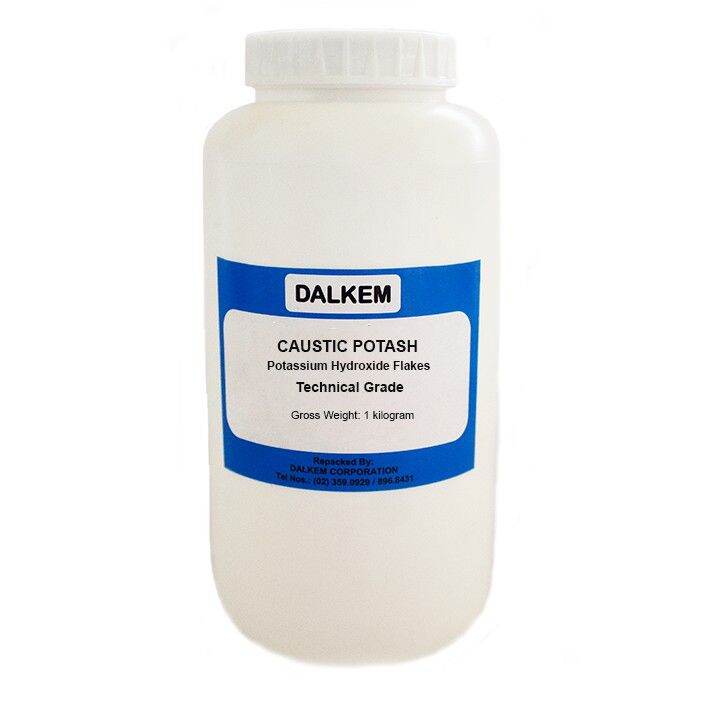 Dalkem Caustic Potash or Potassium Hydroxide Flakes 1 kilogram | Lazada PH