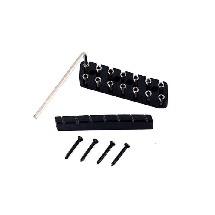 7 String Tremolo Lock Headless Guitar Bridge Locking Nut อุปกรณ์เสริม ...