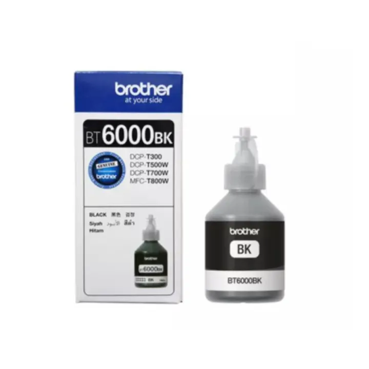 Ready Stock Continuous ink system BT6000 BK BLACK (DCP-T300) (DCP-T500W ...