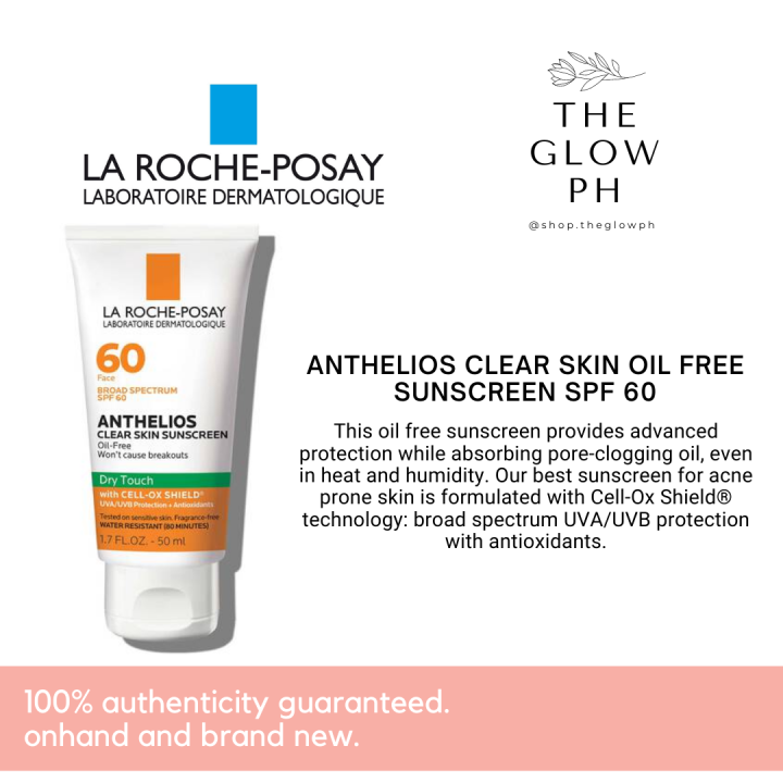 [AUTHENTIC] LA ROCHE POSAY ANTHELIOS CLEAR SKIN OIL FREE SUNSCREEN SPF ...