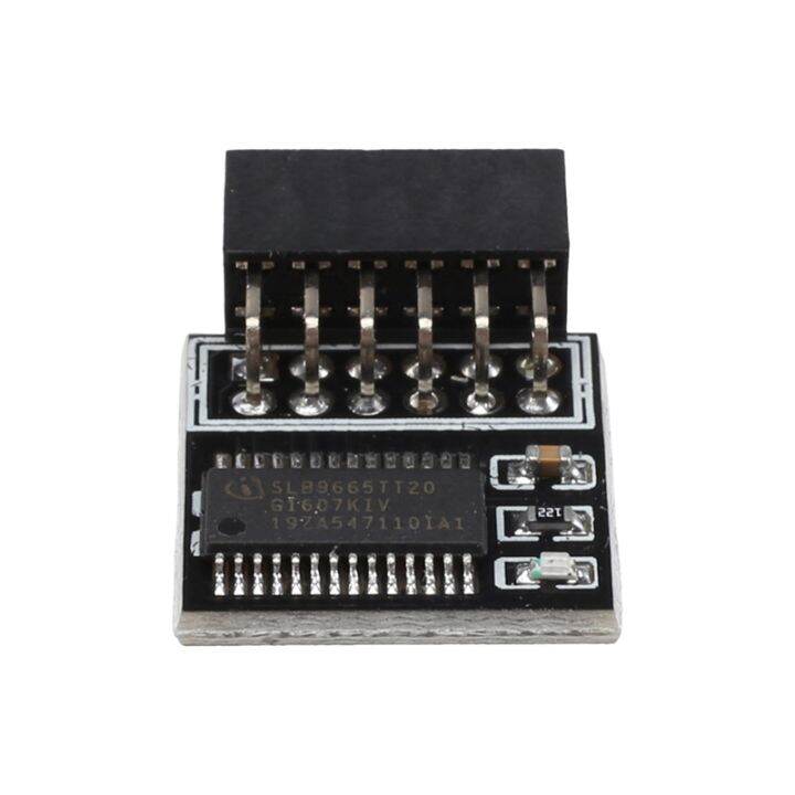 Tpm 2 0 Encryption Security Module Remote Card Lpc 12pin Module For Gigabyte 12pin Lpc Tpm2 0