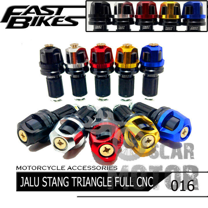 JALU STANG FULL CNC 019 FASTBIKES SETIR UNIVERSAL SEMUA MOTOR PCX NMAX ...