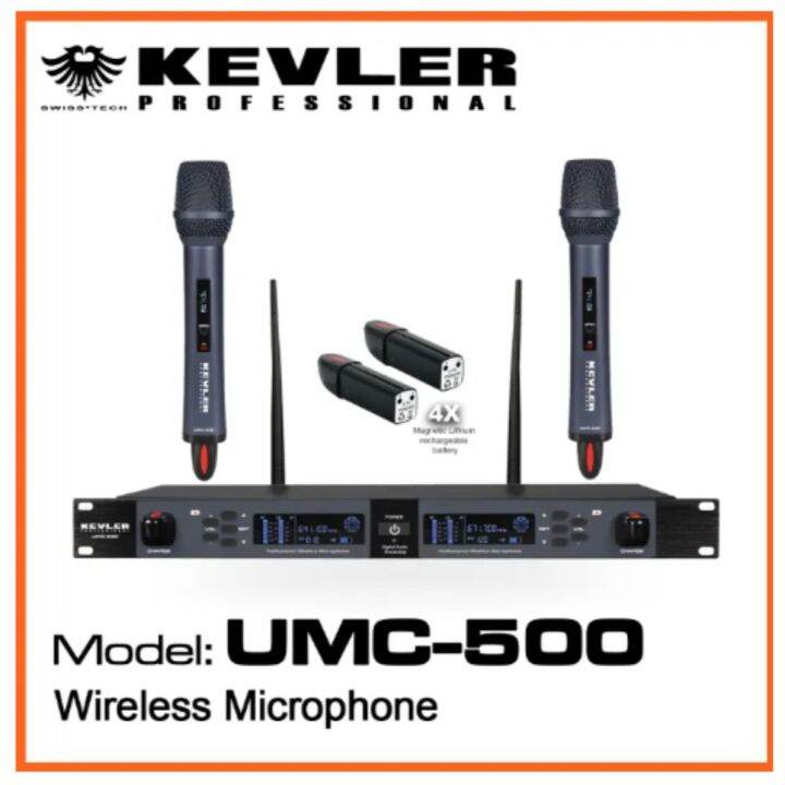 Kevler Professional UMC-500 Wireless Microphone | Lazada PH