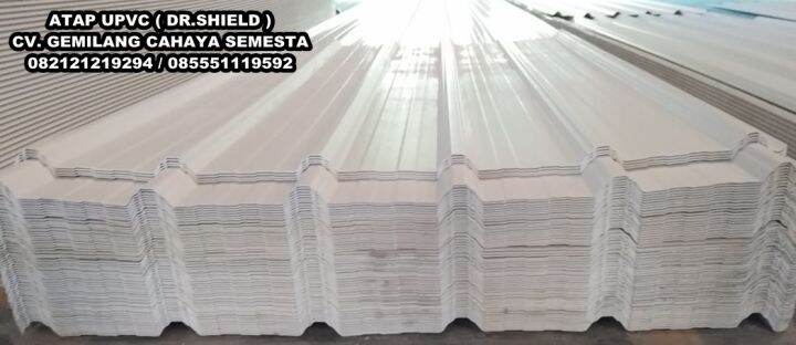 Atap UPVC DR.Shield - 7 Meter (Single Layer) Lebar Efektif 1050 mm ...