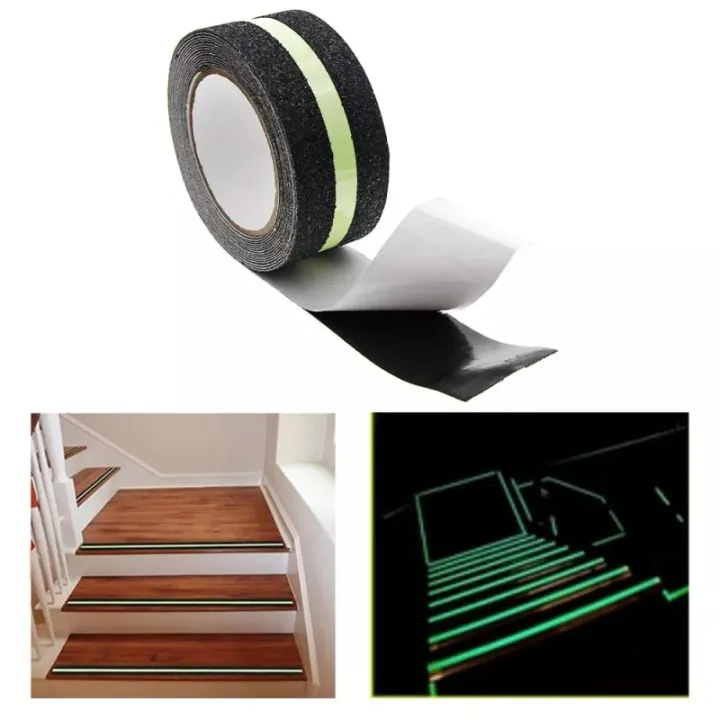 Luminous Tape Anti Slip Adhesive Tape Glowing Strip Stair Step Floor ...