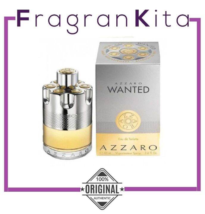 Azz@ro Wanted 100 ml EDT | Lazada