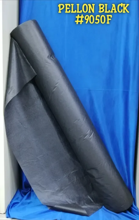 PELLON/BLACK PELLON FABRIC #9050F FUSIBLE SHEERWEIGHT WOVEN INTERFACING ...