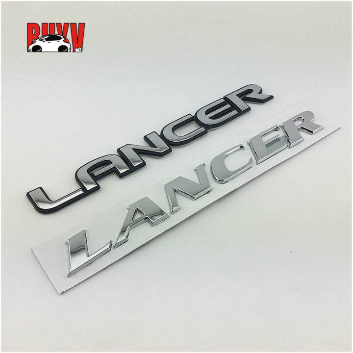 BuyV LANCER LOGO Sticker Car Badge Emblems Sticker Decals For ...