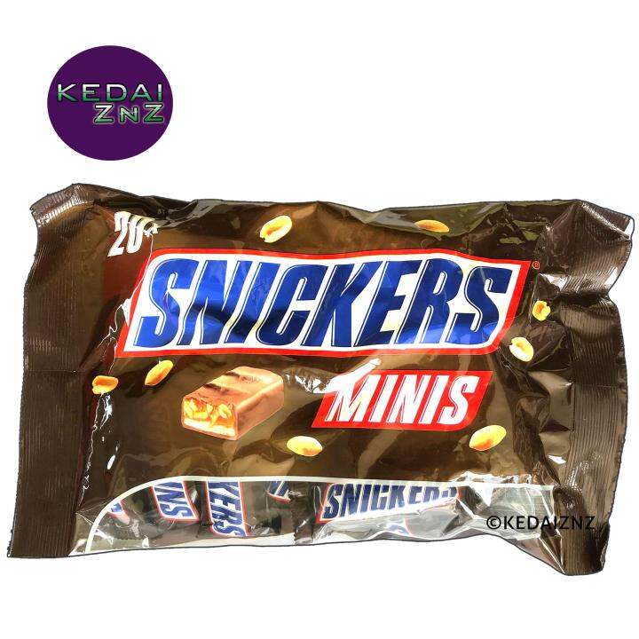 Chocolate SNICKERS Minis Bag 333g Coklat | Lazada