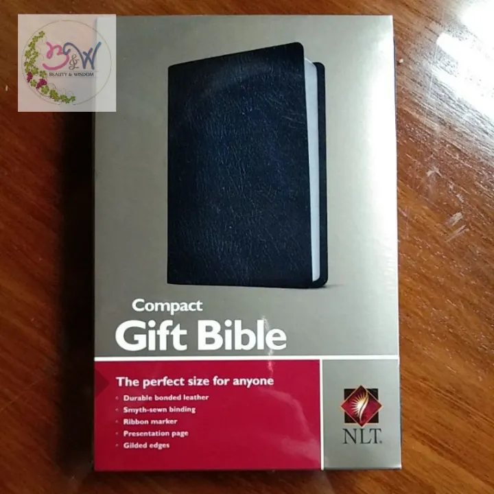 NLT Compact Gift Bible Bonded Leather | Lazada PH