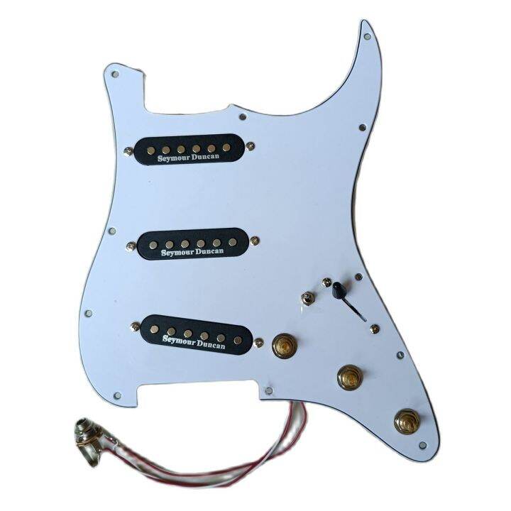 SSS Prewired Loaded Strat Pickguard Multifunction Switch Seymour Duncan ...