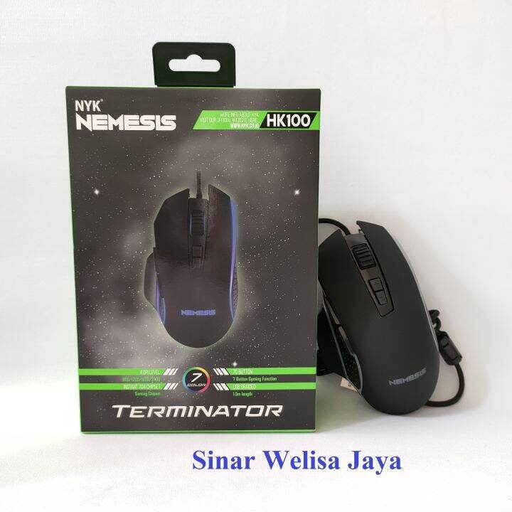 NYK Nemesis Terminator Gaming Mouse - HK100 | Lazada Indonesia
