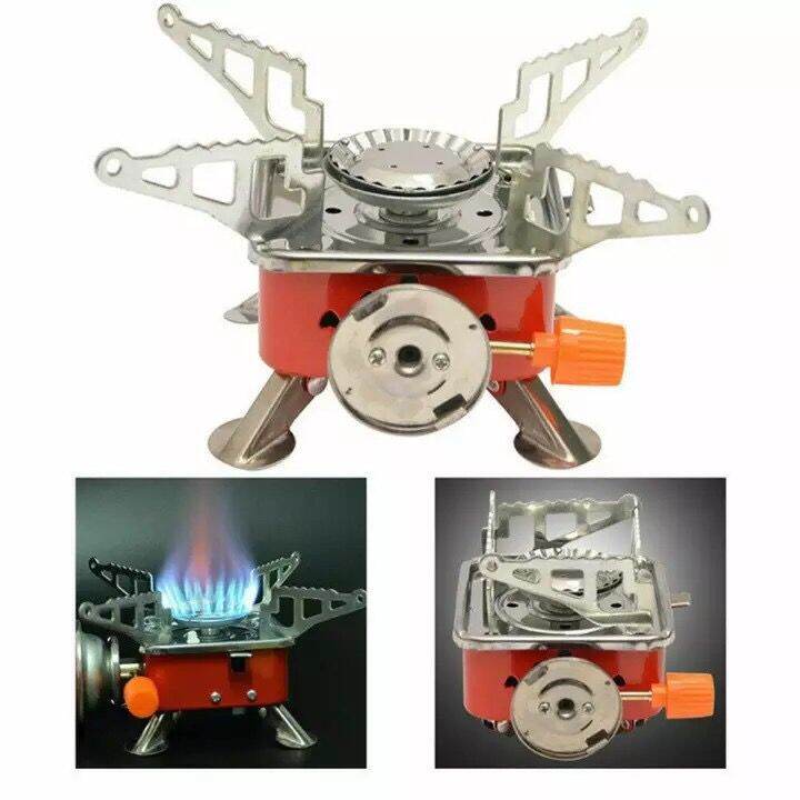 AA Merchandise Mini Burner Portable Mini Camp Stove Card Camping Type ...