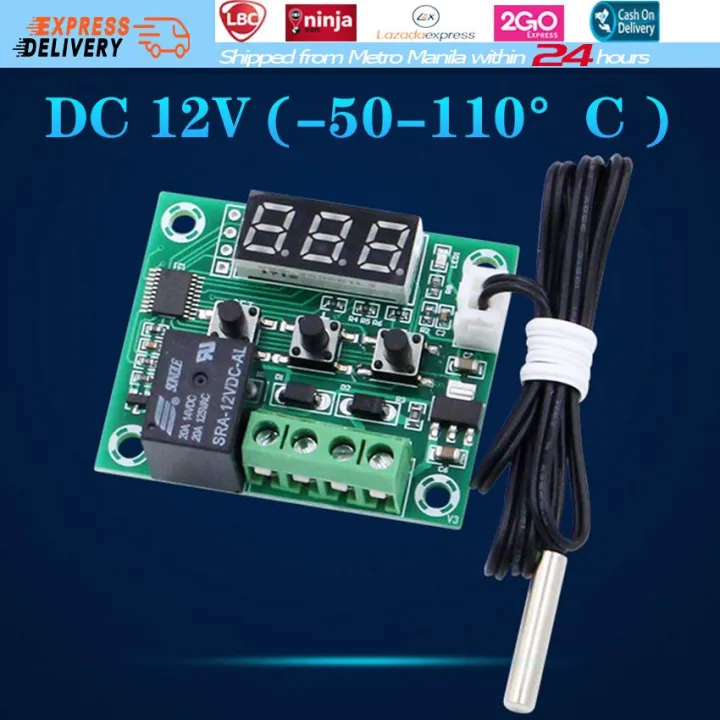 Digital Mini Thermostat Board Temperature Controller Switch Board ...
