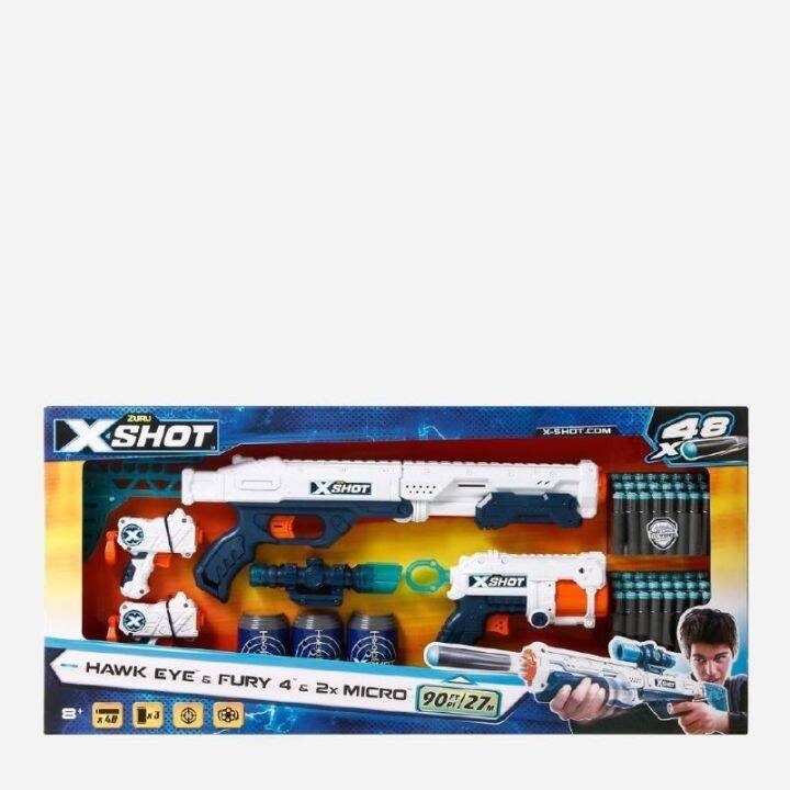 X-SHOT NERF GUN PACK HAWK EYE | Lazada PH