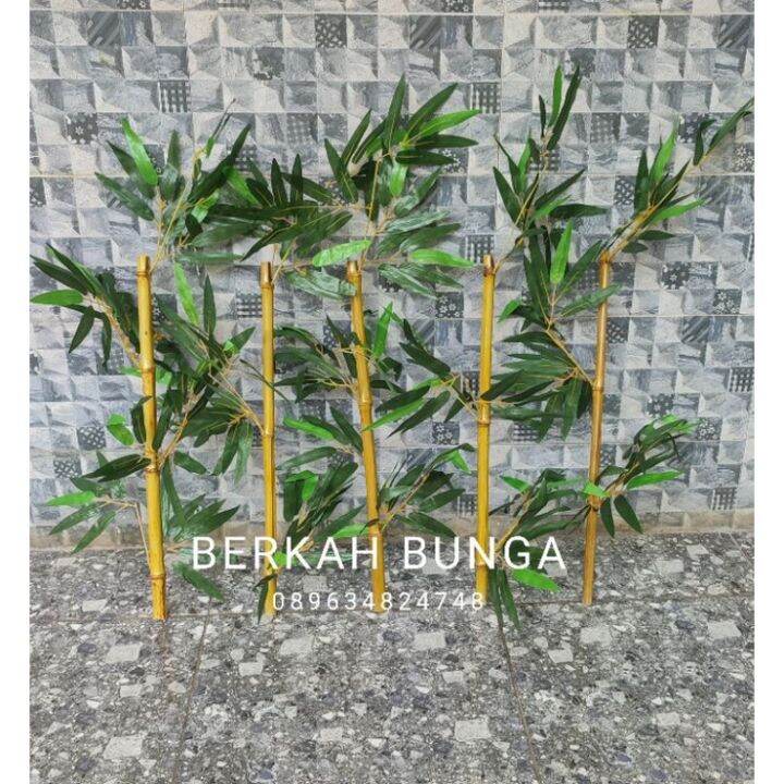 bambu partisi 50cm- bambu artificial- bambu plastik- partisi bambu ...