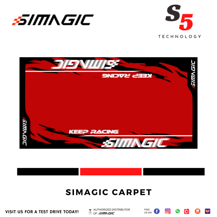 Simagic Carpet / SIM / SIM RACING MAT / SIM RIG / SIM RACING CARPET ...