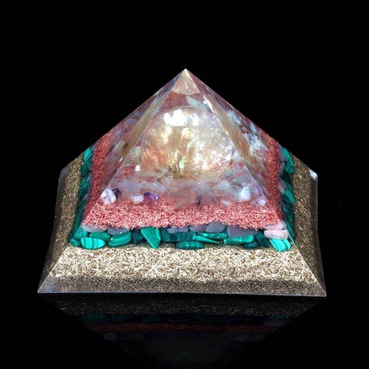Orgone Pyramid Energy Generator for Healing Solar Plexus Chakra ...