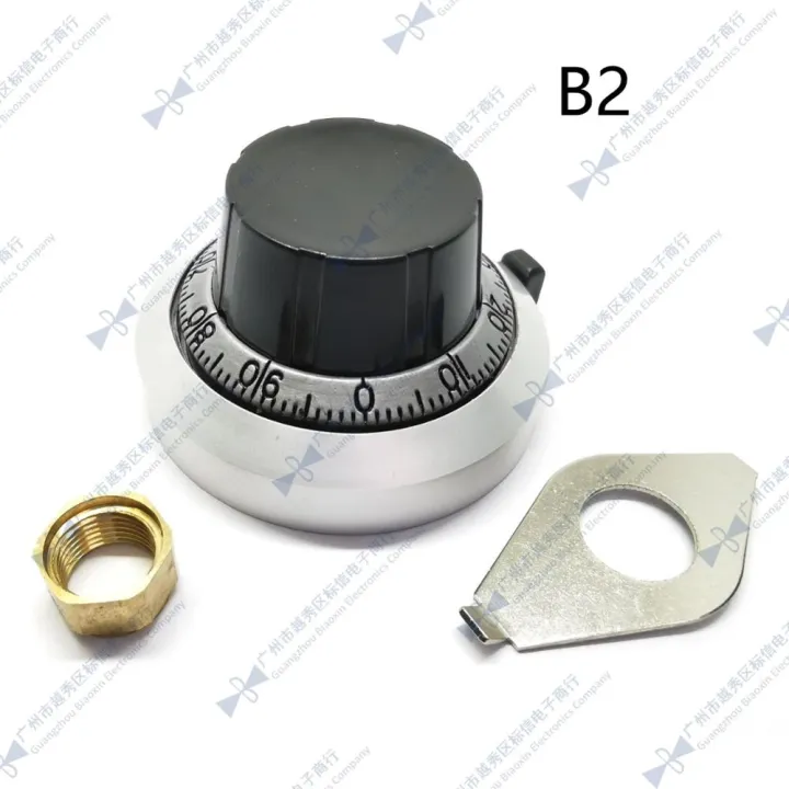 linear digital knob (dial) B2 3590S 4mm 6mm 6.35mm precision scale knob ...