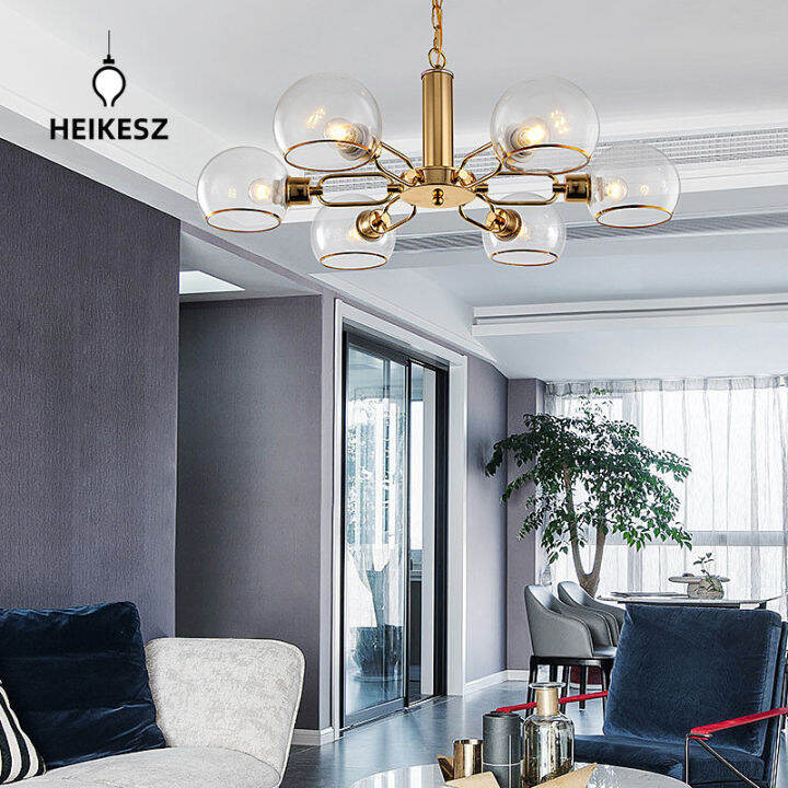 HEIKESZ American Living Room Main Lamp Creative Magic Bean Living Room ...