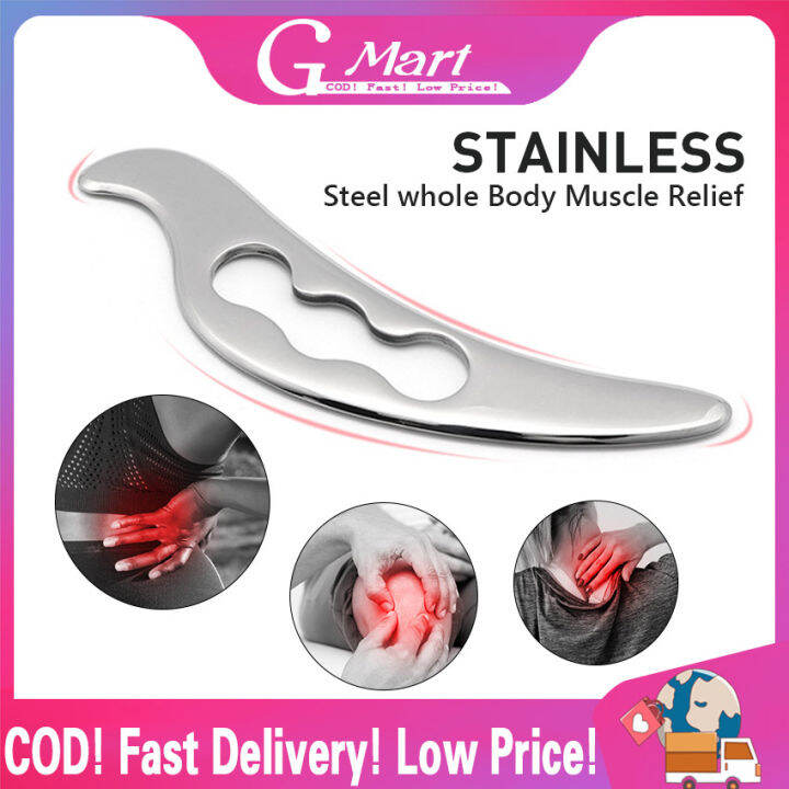 Stainless Steel Fascia Recovery Scraping Massage Tools Therapy Body ...