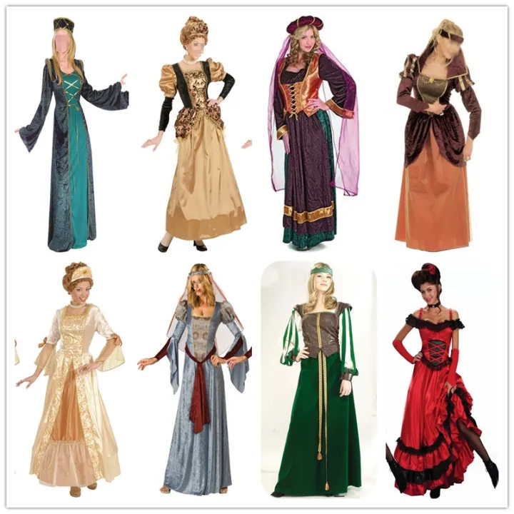 European and American retro court cosplay uniforms Opera costumes stage ...