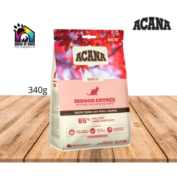 Acana Indoor Entrée Dry Adult Cat Food 340g | Lazada PH