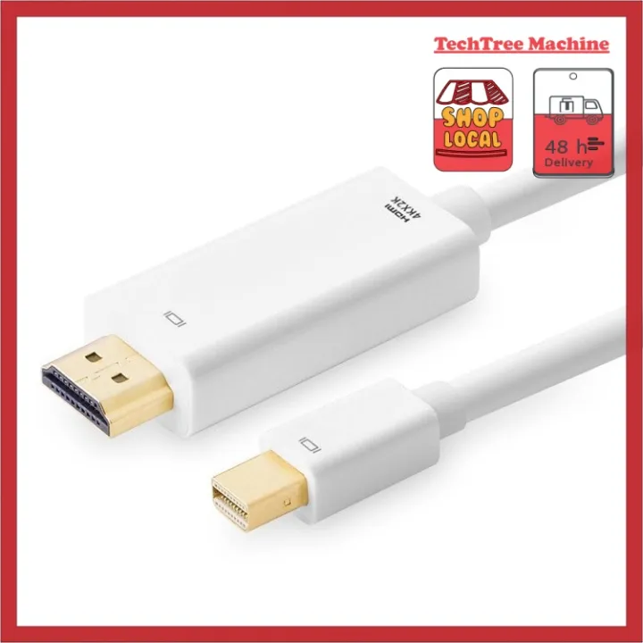 Mini DP to HDMI cable 1.8m & 3m HDMI cable UHD 4K x 2K (Local Ready ...