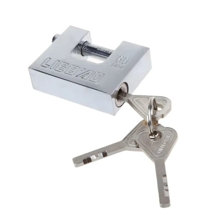 {hot} Steel Burglar Padlock Security Safety Lock Antique Horizontal ...