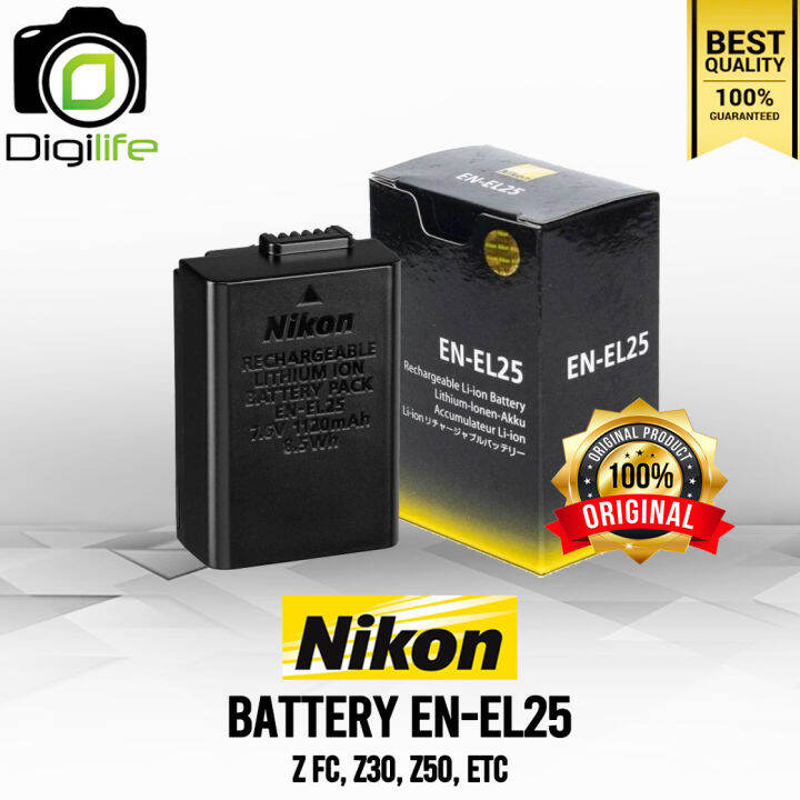 Nikon Battery EN-EL25 ( ของแท้ ) For Z Fc, Z30, Z50, etc - รับประกัน ...