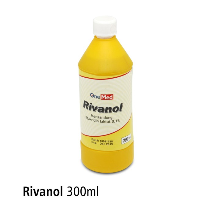 Rivanol 300 ml OneMed / Antiseptik Pembersih Luka Rivanol | Lazada Indonesia