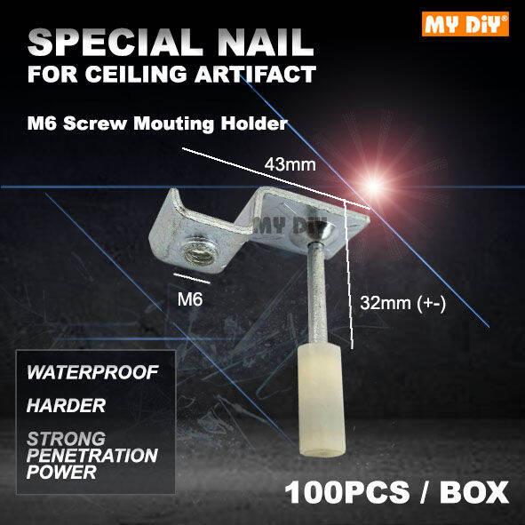MYDIY Online2u - Manual Steel Nail Gun Ceiling Artifact Automatic Nail ...