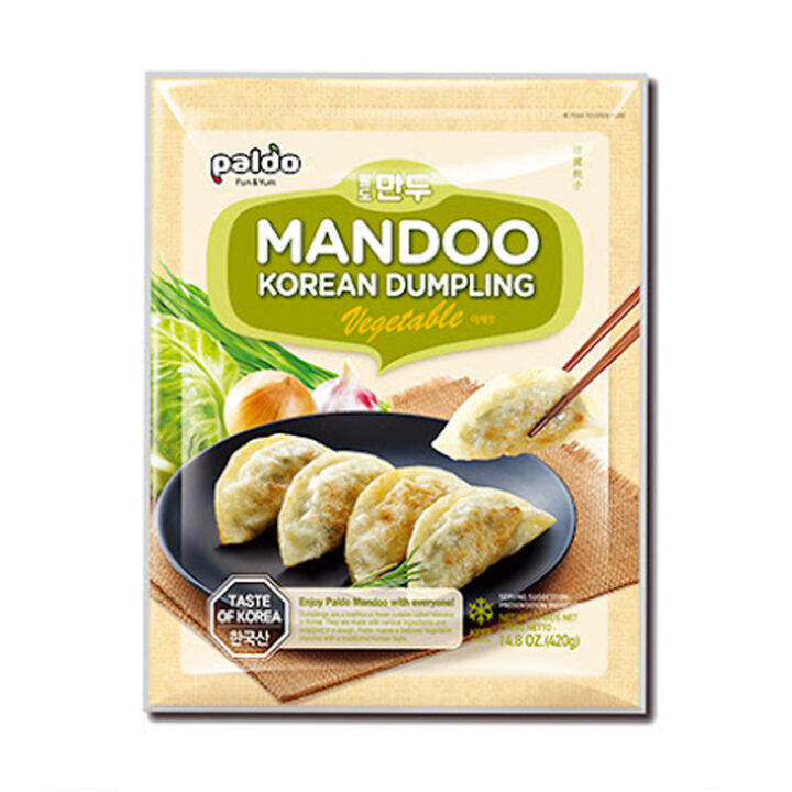 Paldo Frozen Mandoo Korean Vegetable Dumpling 420g | Lazada PH