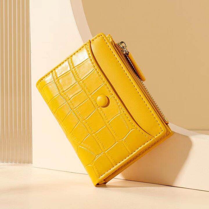 UISN MALL Crocodile Pattern PU Leather Wallet Card Holder Organiser for ...