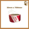 BSM Awas Tape Zebra Warning Tape Caution Tape Tali Awas Barricade tape ...