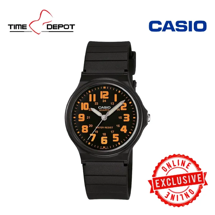 Casio MQ-71-4BDF Analog Black Resin Strap Watch For Men | Lazada PH