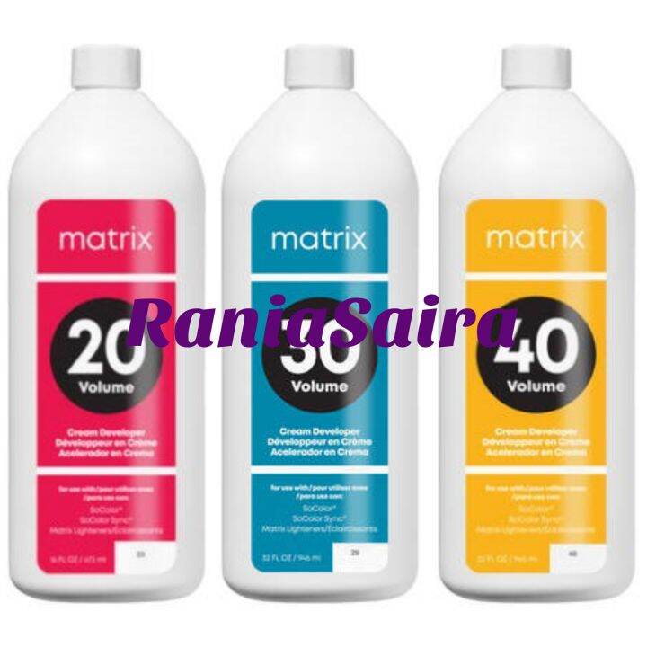 MATRIX Cream Developer 1000ml Oxydant / Peroxide / Campuran Cat ...