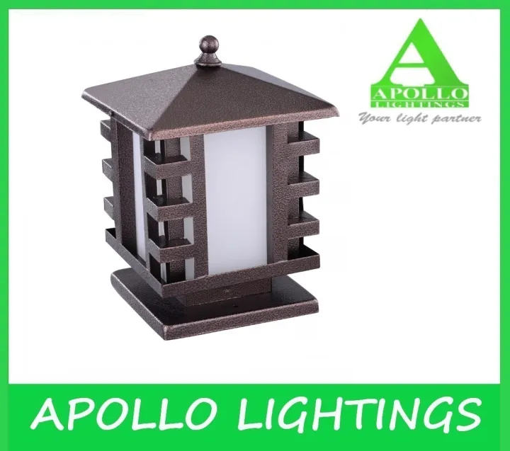 APOLLO DAVAO POST LAMP PL-C122/200 CB | Lazada PH