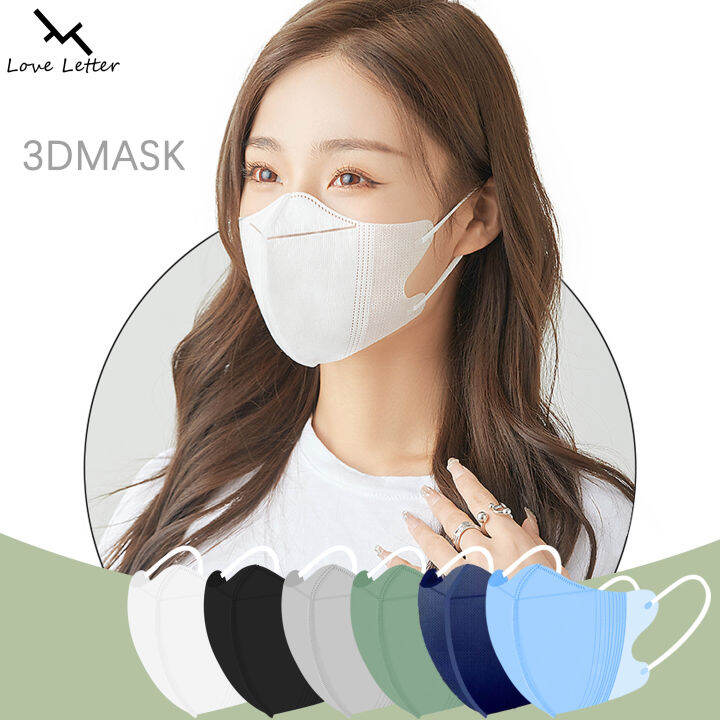3D Mask 10pcs/Pack Face-lifting Butterfly Mask More Effectively Protect ...