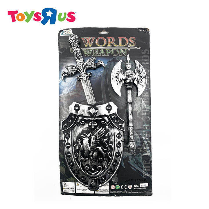 Swords Weapon with Axe And Shield Toy | Lazada PH