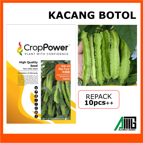 KACANG BOTOL Winged Bean WB48 Croppower | Lazada