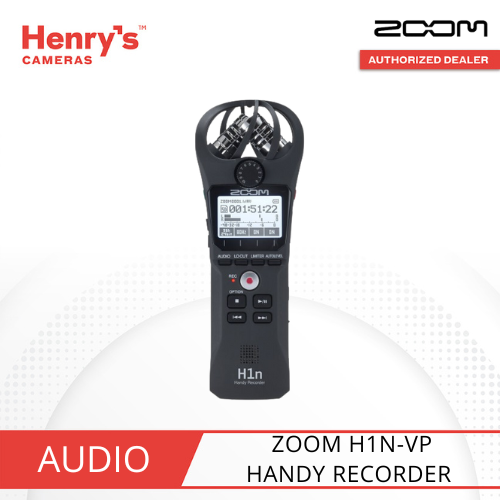 ZOOM H1N-VP HANDY AUDIO PORTABLE RECORDER STEREO - HENRY'S CAMERAS ...