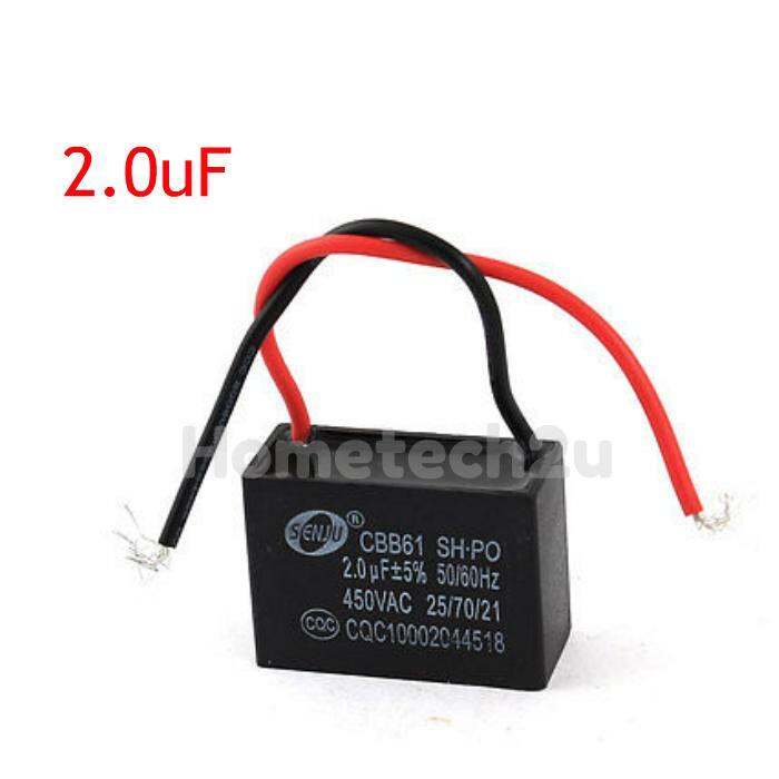 Ceiling Fan Capacitor 2.0UF For KDK Deka Alpha Elamrk Wings Rubine ...