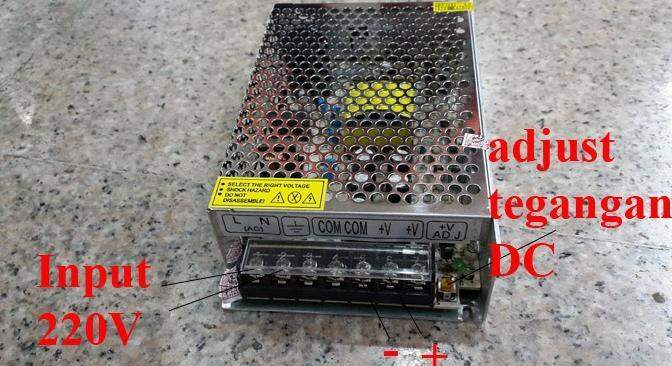 POWER SUPPLY (ADAPTOR) SWITCHING 12V (12 VOLT) 5A (5 AMPERE) BEST ...