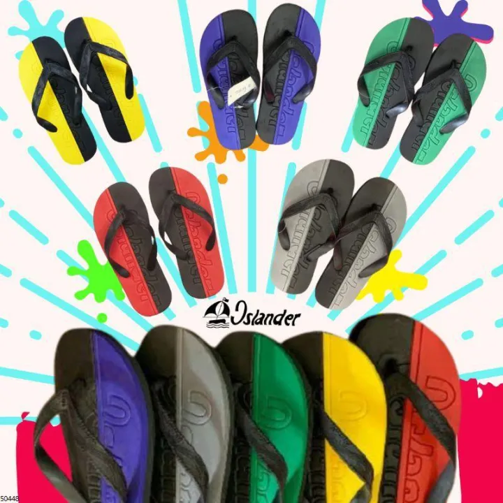 ISLANDER MENS SLIPPERS DUAL COLOR ORIGINAL | Lazada PH