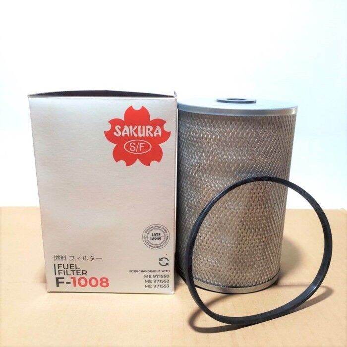 Filter Solar bawah Fuso PS190 6D15 6D16 Fuel Filter Sakura F-1008 ...