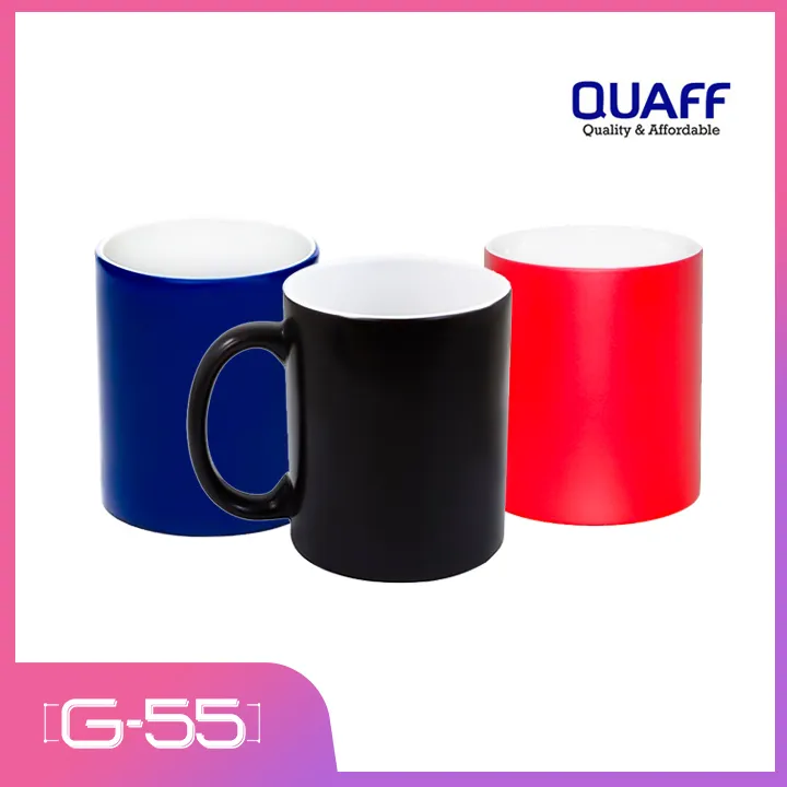 QUAFF Sublimation Magic Mug Plain (MATTE TEXTURE) | Lazada PH