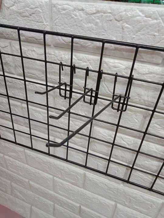 10CM HOOK FOR SCREEN COATED BLACK (3 SET 30pcs) | Lazada PH