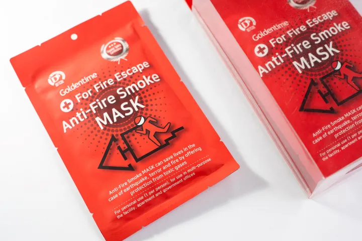 ANTI-FIRE SMOKE MASK (Made in Korea) Fire Escape Mask | Lazada PH